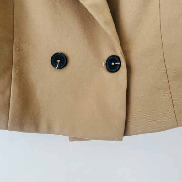 white birch | Jackets & Coats | New White Birch Black Label Cropped Blazer In Tan Size Small ...